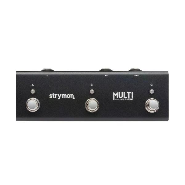 MultiSwitch Plusは、足元からstrymonペダル（対象機種のみ）機能へのアクセスを可能にしてくれます。各機種のモードや接続機種に応じて、プリセットのリコール、バンクの変更、TimeLineルーパーのリモートタップ等の外部操作...