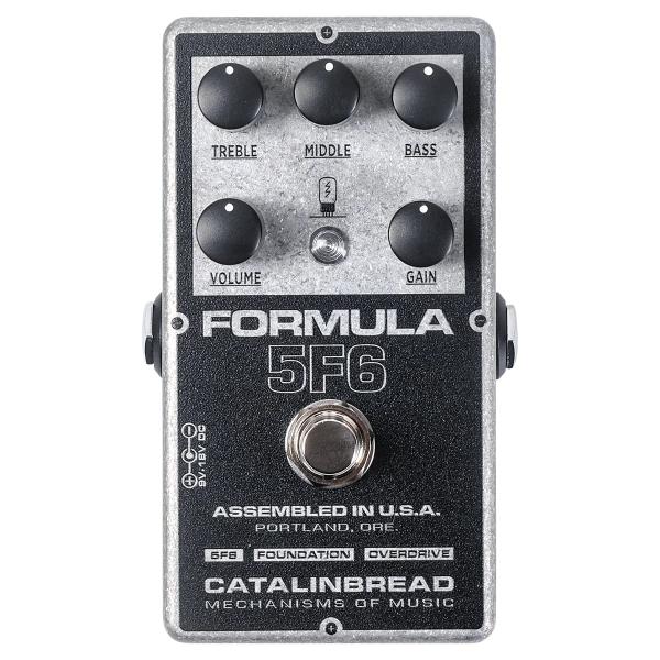 Catalinbread Formula 5F6は、ヴィンテージツイードBassmanならではのキャラクターを、どんなクリーンアンプでも味わうことのできるオーバードライブです。ツイードBassmanは、ベース用アンプとして作られたアンプです...