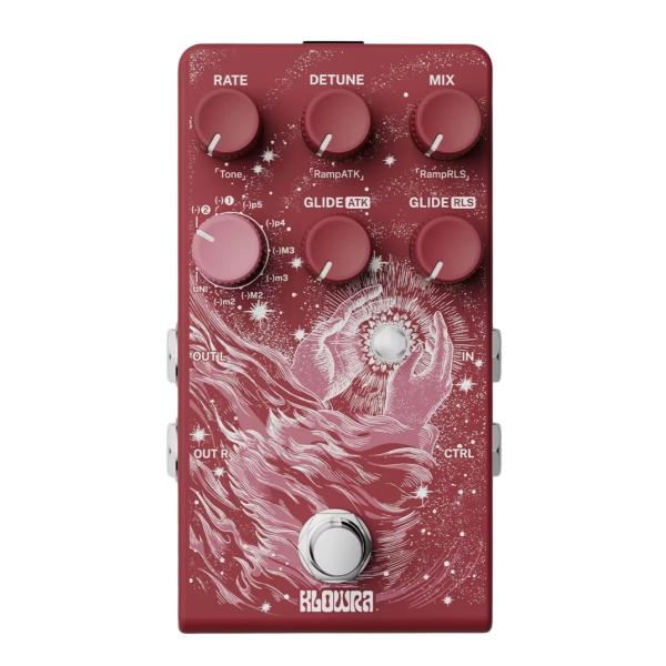 Vein Pitch Shifterは、高品質で低レイテンシーのポリフォニック（多声音）ピッチシフトペダルです。17段階のピッチインターバルを備え、正確かつ精密なピッチシフト、オクターブ、ハーモナイズはもちろん、LFOによるマイクロトーナル...