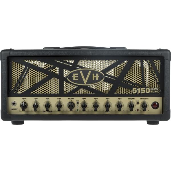 5150III 50W EL34ヘッドでは、3チャンネル全てのボリュームとゲインを独立してコントロールすることができます。100Wヘッドと同様の魅力的なルックスと素晴らしいEL34トーンで、トータル・コントロールを体験してください。
