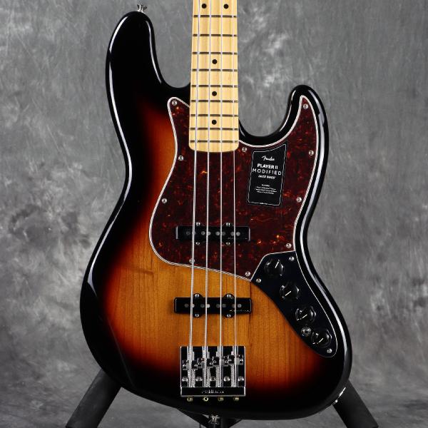 Player II Modified Active Jazz Bassは、モダンプレイヤーを念頭に置いて設計されたクラシカルなベースです。Modern “C”ネックシェイプ、シルキーなサテンウレタンフィニッシュを施したネックバック、9.5イ...
