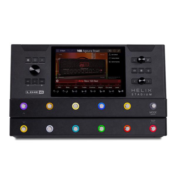 ■Helix Stadium Floorの特徴Helix Stadium Floorは、現在のLine 6のギタープロセッサーの中で、最も高い合理性と拡張性を兼ね備えた製品と言えます。高解像度の8インチ・タッチスクリーンを搭載し、豊富なアナ...
