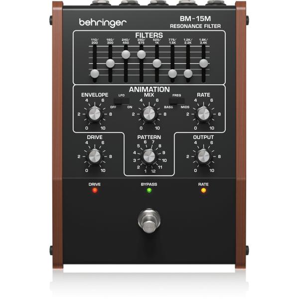 ビンテージアナログMIDI BOXペダル（マルチレゾナンスフィルターアレイ、エンベロープコントロール、USB/MIDIコントロール）■主な特長◯アナログ回路を採用したビンテージスタイルのマルチレゾナンスフィルターアレイペダル◯Moog「MF...