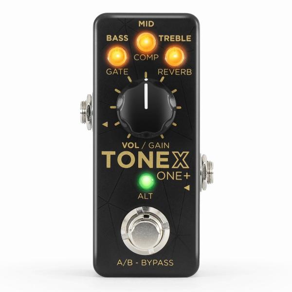 TONEX One+は、世界的に高い評価を受けてきたミニ・ペダルTONEX Oneに、待望のBluetoothによるワイヤレス操作機能、フルMIDI機能（USB-C経由のUSB-MIDI、TRS接続による物理的なMIDI IN/OUT端子）...