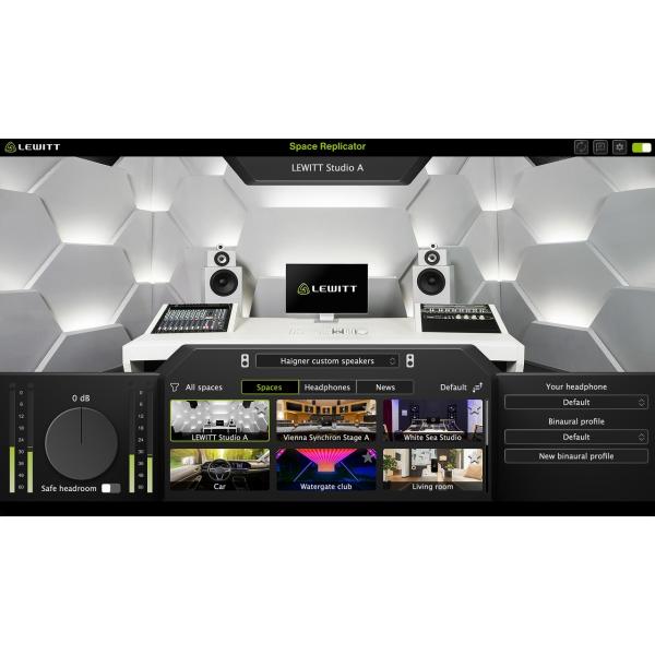 ミックスのための信頼できる仮想音響空間Space Replicatorは、あらゆる再生環境をシミュレートし、まるでその場で聴いているような感覚をヘッドホンで実現。プロ仕様のミックスにも、トランスレーションチェックにも最適です。再現できるスペ...