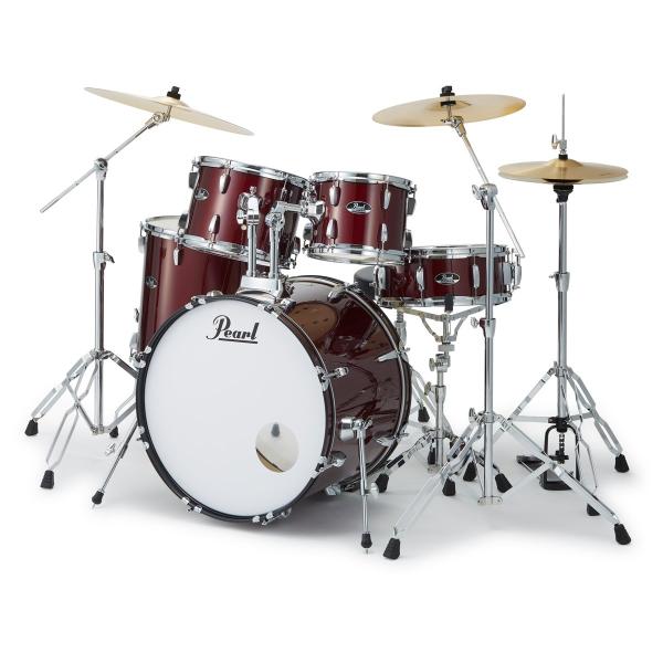 ■このワンセットですぐに叩ける！ビギナー向けドラムフルセットプレイヤーが何も持たずともいつでも演奏ができる、予備スティックまでもパッケージングした完全なドラムセット。この 1セットですぐに演奏ができる”ビギナー向けのフルセット。要所に上級モ...