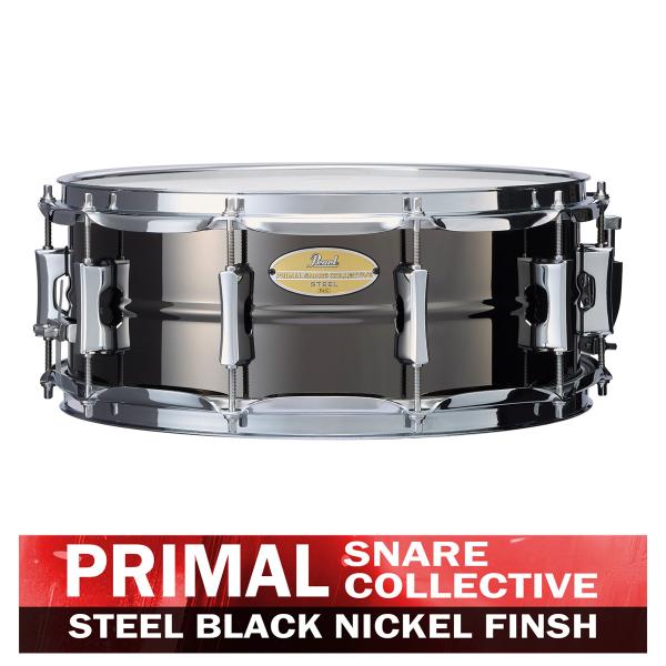 ■Primal Steel Snare Drum PSC1455S/BNPRIMAL SNARE COLLECTIVEは、Pearl の伝統を受け継ぎ、高いパフォーマンスと手頃な価格を両立した新シリーズ。現代の音楽シーンに合わせて再構築した...