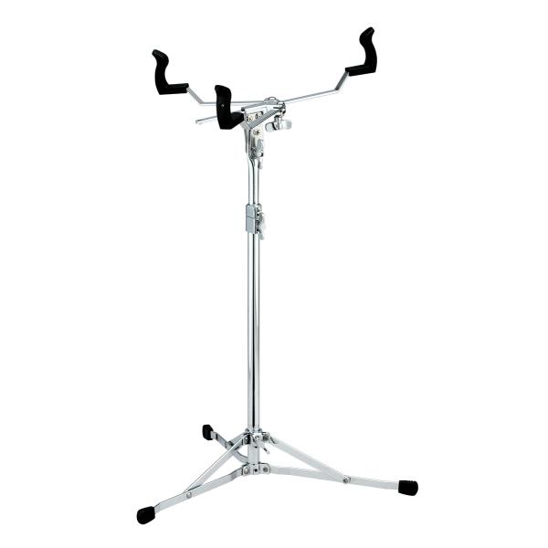 HS50S｜主な特長・仕様●Single Braced Flat Base Tripod Legs-ヴィンテージ感溢れるルックスを持つフラットベース部は、通常の3脚ベースモデルよりもドラムを低くセットアップすることを可能にします。また、脚部...