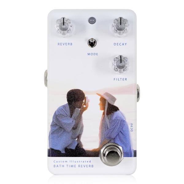 ■POINT〇Animals Pedal BATH TIME REVERBのカスタムイラストレイテッド〇アーティストyung kai氏によるイラスト“blue”が描かれた特別デザイン〇2種類のリバーブサウンドを選択可能