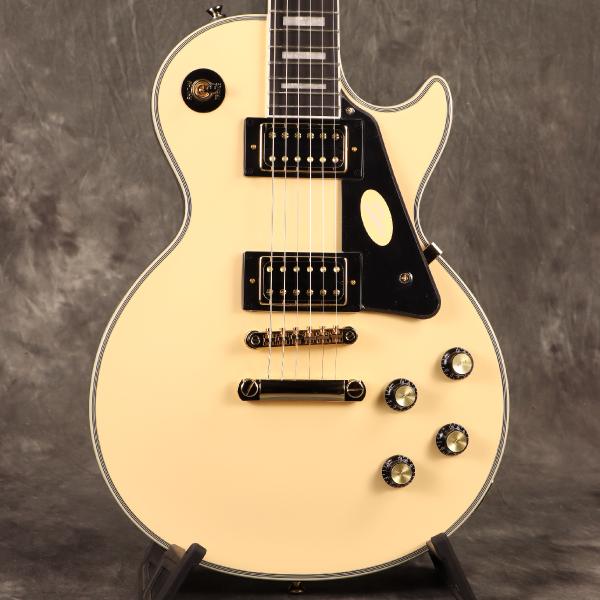 ## ESPC ##海外ディーラー向けに生産されたエクスクルーシヴモデル！ボディTopはアンティーク・アイボリーカラーを、Backにはブラックカラーを纏ったクールなルックスのレスポール・カスタム！さらにピックアップにはオープンドのProBu...