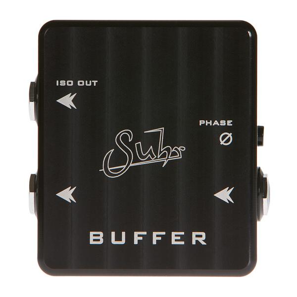 Suhr の “Buffer” は、長年のノウハウから原音の音質劣化やノイズ干渉を防ぐだけでなく、グラウンドループを解消するためのアイソレーションアウ トや、2 台のアンプが逆相の際に発生する低中音域の減衰を解消するフェイズ・スイッチを搭載...