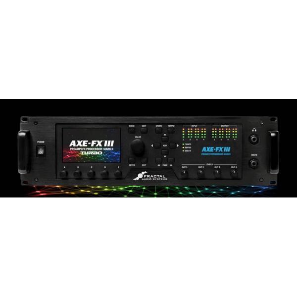 Fractal Audio Systems Axe-Fx III MARK IIにCPUの処理能力が向上した新しいラインナップ”TURBO”!