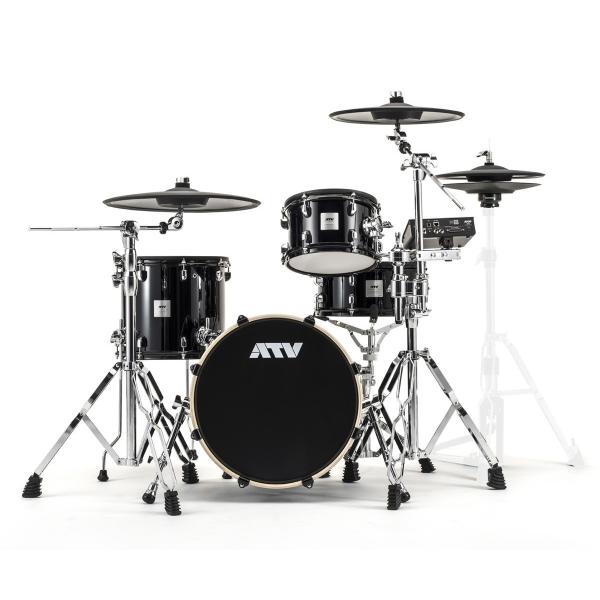 日本初のアコースティックドラムシェルタイプのエレクトロニックドラム「aDrums」。「スタンダードセット」は、aD5ドラムモジュールを中心に、タム x1、フロアタム x1、シンバル x2 のシンプルでバランスのとれた構成は、アコースティック...