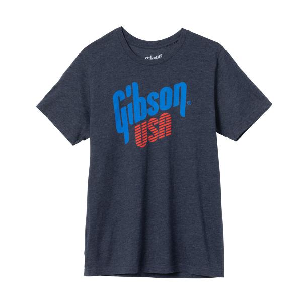 ギブソン Tシャツ ライフスタイル＆アクセサリーUSA Teeは、青と赤のモダンなギブソンUSAロゴが特徴です。※画像はサンプルです。※サイズ表記はアメリカンサイズに準じています。※サイズ不適合などの返品はお断りさせていただきますので、予め...
