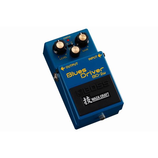 ヴィンテージな雰囲気と心を揺さぶるクランチな歪みで世界中のペダルボードの定番エフェクターになったブルース・ドライバーBD-2。そのBD-2 を特別にカスタマイズしたコンパクト・ペダルがWAZA CRAFT BD-2W です。一つひとつのパー...