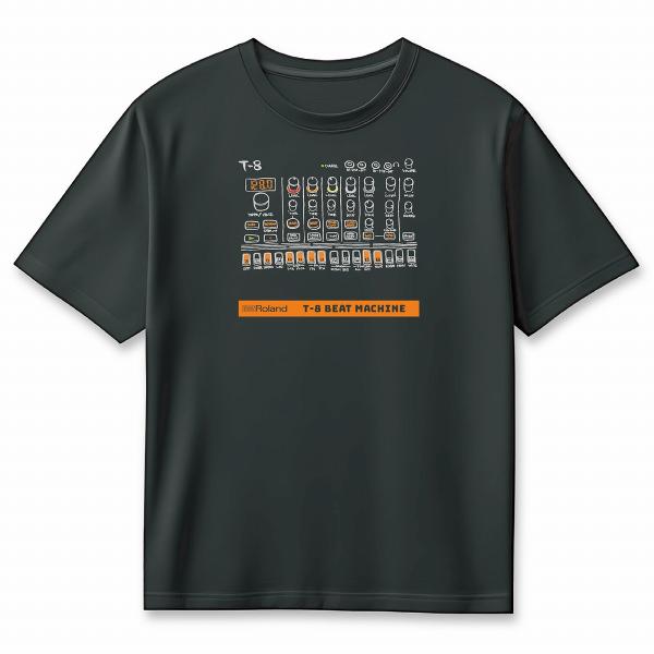 AIRA COMPACT T-8 TシャツRoland RTシリーズでは、Rolandのアイコニックなデザインの楽器をモチーフにしたTシャツをラインアップ。第一弾として、AIRA Compactシリーズより「T-8」をモチーフにした2デザイ...