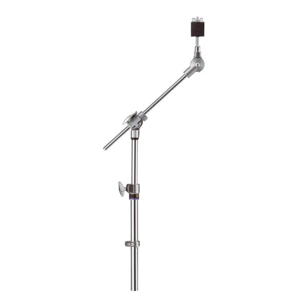 ◎センターチルター採用のロングブームタイプシンバルホルダー。◎ブームアームの固定方法に「クリッピングチルターメカニズム（挟み込み）」方式を採用。◎ダブルタムスタンド、タムホルダー、そしてアタッチメントを用いればシンバルスタンドに取り付けられ...