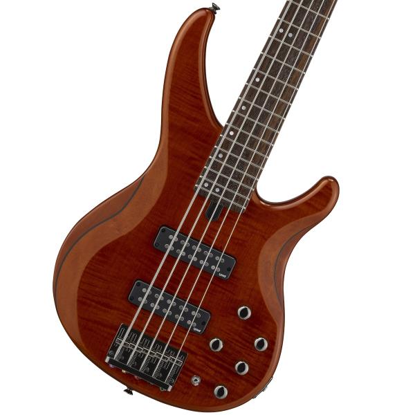 音、演奏性、デザイン、あらゆる要素を追求し完璧なバランスに仕上げられたTRBX600シリーズの5弦モデル。 立体的にカットされたフレイムメイプル/アルダーのラミネートボディ構造が迫力のあるサウンドを実現。3バンドEQ、アクティブ ・パッシブ...