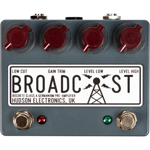 Broadcastは、1960年代のクラシックな放送用コンソールをベースにした、トランス結合型のディスクリート・クラスAゲルマニウム・プリアンプです。低ゲイン設定では、Broadcastはきらめくクリーン・ブーストから透明なオーバードライブ...