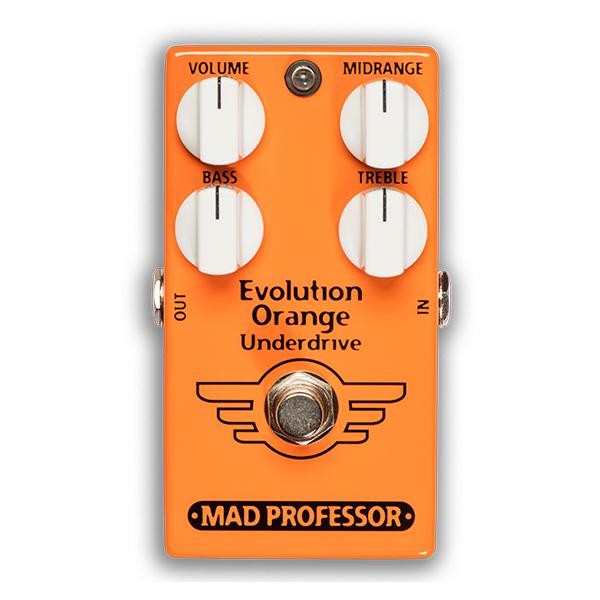 Evolution Orange Underdrive (EOU) は、ギタートーンに対する新たなアプローチを創造します。クリーントーンをオーバードライブするのではなく、オーバードライブトーンからクリーントーンを得ることができる、Mad P...