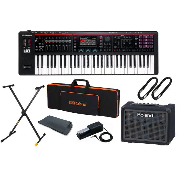 ステレオ・キーボード・アンプ、純正の高品位 背負えるキャリング・バッグ、持ち運びにも便利な分解可能なHERCULESキーボードスタンドがセットでお買い得！更に、小物入れなどに便利な「当店オリジナル・スリーブバッグ」プレゼント！セット内容●R...