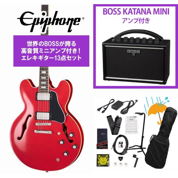 【BOSS / KATANA-MINIセット】 世界的なBOSSブランドの技術を凝縮した、電池駆動対応の本格派ミニアンプです。クラスを超えたアナログ回路により、ダイナミックで表現力豊かな歪みを実現。本格的な3バンドEQと温かみのあるディレイ...