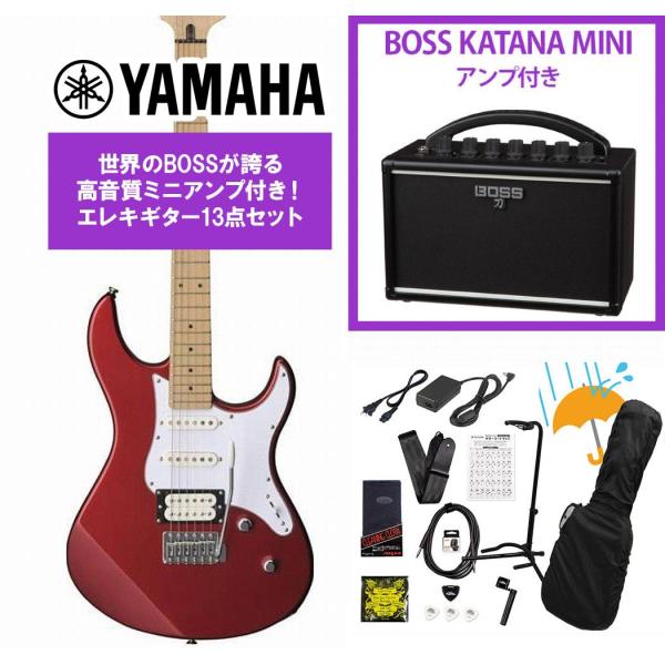 【BOSS / KATANA-MINIセット】 世界的なBOSSブランドの技術を凝縮した、電池駆動対応の本格派ミニアンプです。クラスを超えたアナログ回路により、ダイナミックで表現力豊かな歪みを実現。本格的な3バンドEQと温かみのあるディレイ...
