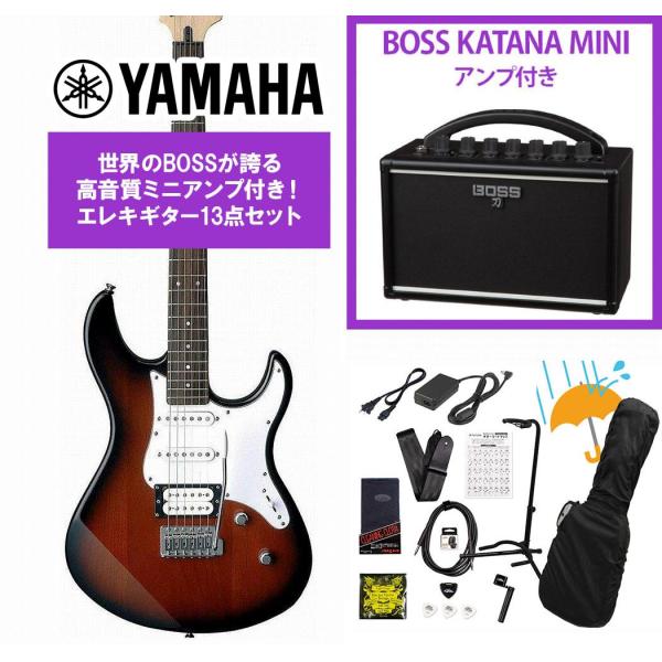 【BOSS / KATANA-MINIセット】 世界的なBOSSブランドの技術を凝縮した、電池駆動対応の本格派ミニアンプです。クラスを超えたアナログ回路により、ダイナミックで表現力豊かな歪みを実現。本格的な3バンドEQと温かみのあるディレイ...
