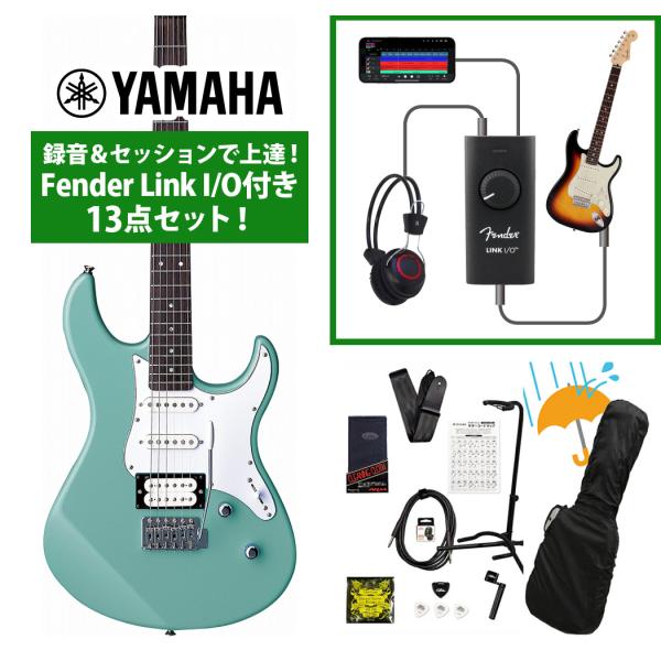 YAMAHA / PACIFICA112V SOB (ソニックブルー)  録音＆セッションで上達！Fender Link I/O付き13点セットFender（フェンダー）社の最新オーディオインターフェイスが付いたお得なセットです！『Fend...
