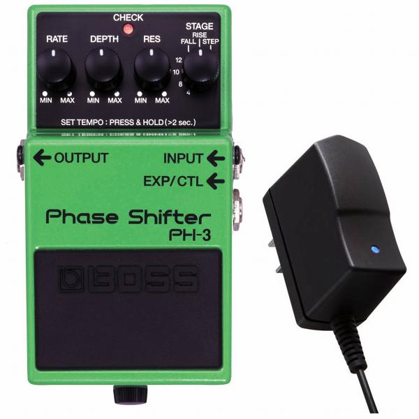 BOSS / PH-3 Phase Shifter フェイザー ボス ギター エフェクター純正アダプターPSA-100S2 同時購入セット■別売りの純正ACアダプター「PSA-100S2」との同時購入セット商品です。〇BOSS アダプター ...