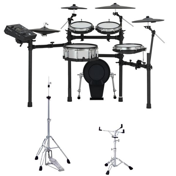 TD516　PEARL製スタンドセット■商品内容1.Roland TD516（音源モジュールとパッドセット）2. Roland KD-12（キックドラムパッド）3. Roland MDS-STD3（ラック型ドラムスタンド）4. PEARL ...