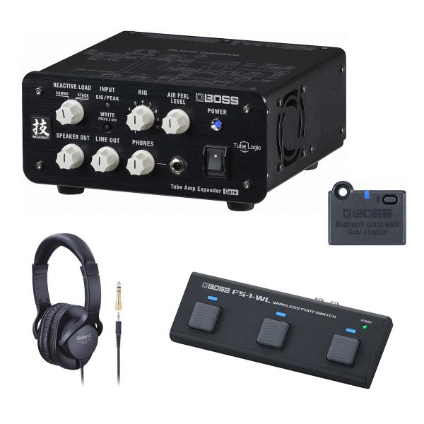 本商品は、BOSSの革新的なロード・ボックス「WAZA Tube Amp Expander Core」に、便利なオプションアイテムをセットにした特別パッケージです。Tube Logic設計に基づき、真空管アンプの回路特性を忠実に再現し、一般...