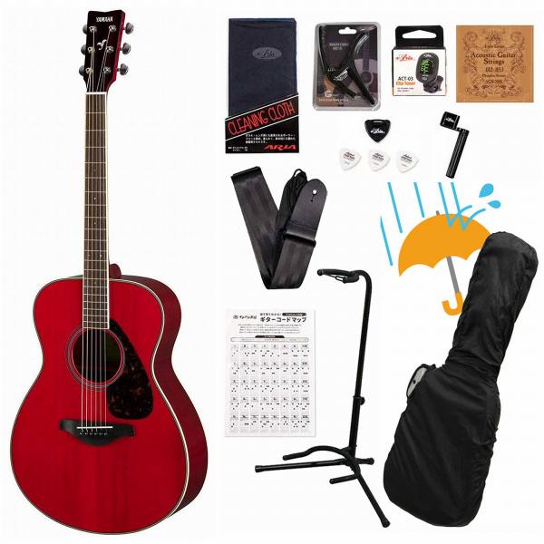 YAMAHA / FS820 Ruby Red (RR) ヤマハ アコースティックギター フォークギター アコギ 入門 初心者 FS-820 アコギ入門豪華12点初心者セットRアコースティックギター本体に必要なアクセサリーパックが付属するギ...