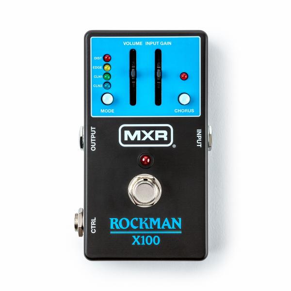 MXR ROCKMAN X100 ANALOG TONE PROCESSORは、オリジナルのX100がもつサウンドのすべてをコンパクトなペダルに凝縮したペダルです。現在、MXRのベテランエンジニアでありSR&amp;D出身のBob Cedr...