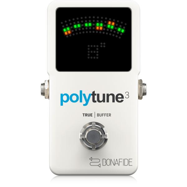 ■主な特長●すべての弦を一度にチューニングできるポリフォニックチューニング機能●±0.02セントの超高精度ストロボモード●高品質アナログ設計のBONAFIDE BUFFER回路を内蔵●BONAFIDE BUFFERによる＞112dBの高いS...