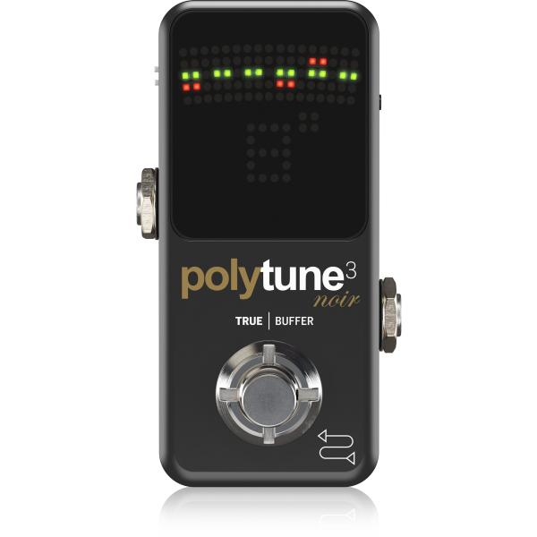 よりコンパクトになったシックなカラーのPOLYTUNE 3■主な特長○すべての弦を一度にチューニングできるポリフォニックチューニング機能○±0.02セントの超高精度ストロボモード○高品質アナログ設計のBONAFIDE BUFFER回路を内蔵...