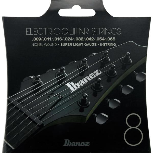 ◎豊富な多弦ギターをラインナップする「Ibanez」がラインナップする、コストパフォーマンスに優れた8弦用エレクトリック・ギター弦！日本が誇るギター・ベースブランド「Ibanez(アイバニーズ)」がプロデュースするストリングス（弦）。ギター...