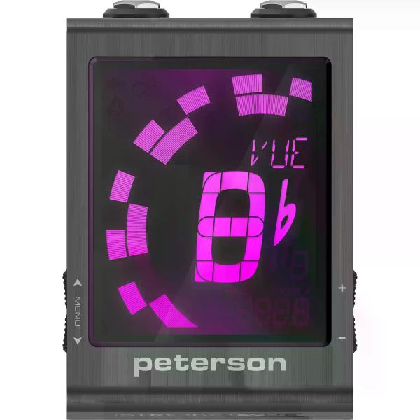 StroboVUEは、0.1セント精度を誇るPetersonの据え置き型ストロボ・チューナーです。フット・スイッチ無しの「常時表示」スタイルにより、演奏や作業の手を止めることなく、常にチューニングを確認できます。視認性がよい大型ディスプレイ...