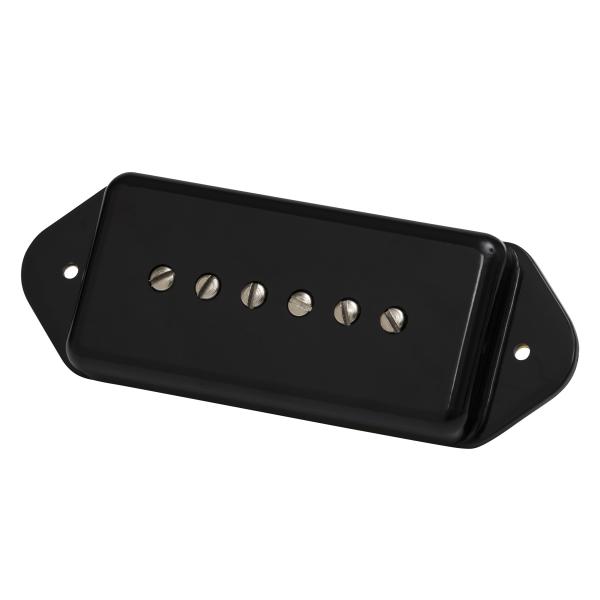 P-90 Dogear Underwound (Black cover, 2-conductor, Potted, 7.2k, Alnico 3)新品、正規輸入品です。※画像はサンプルです。仕様は予告なく変更される場合があります。予めご了承...