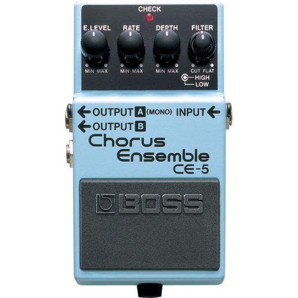 BOSSのエフェクター第1号機はCE-1、コーラスアンサンブルです。今は廃盤となっていますが、今も愛用するミュージシャンは多数。コーラスエフェクトはBOSSにとって大きな意味があるのです。そのBOSSが今までの技術の集大成として作り上げたコ...