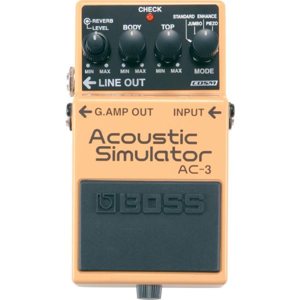 AC-3は、エレクトリック・ギター・サウンドを、アコースティック・ギター・サウンドに変化させるアコースティック・シミュレーターです。新開発のDSPによるCOSMモデリング技術を投入することにより、美しい響きのアコースティック・ギター・サウン...