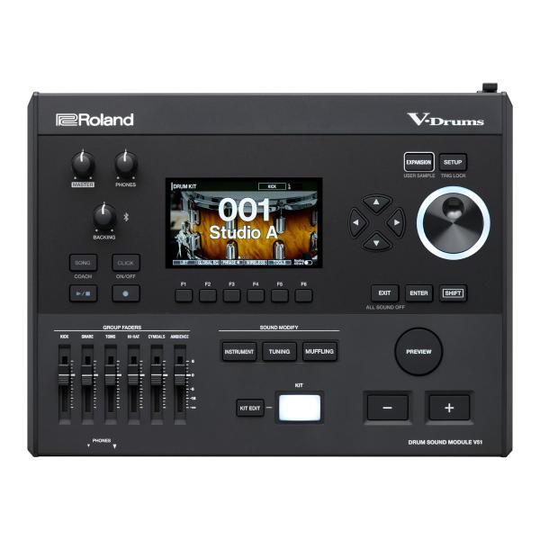 V51 Drum Sound Module《本格派ドラマーに送る、プレミアム・サウンド》V51はV-Drums 5シリーズの心臓部、Roland V-Drumsミドル・クラスの新しい指標となる音源モジュールです。フラッグシップ音源モジュール...