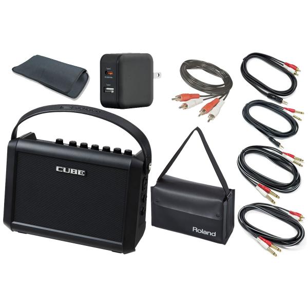 様々な用途に対応できる多数のケーブルと、専用キャリング・バッグ、USB-AC充電器がセットでお買い得！更に、小物入れに便利な当店オリジナルスリーブバッグをプレゼント！セット内容●CUBE Street MINI●CB-MBC1 (専用キャリ...