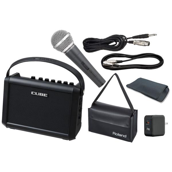 専用キャリング・バッグとマイク、マイクケーブル、USB-AC充電器がセットでお買い得！更に、小物入れに便利な当店オリジナルスリーブバッグをプレゼント！セット内容●CUBE Street MINI●CB-MBC1 (専用キャリング・バッグ)●...