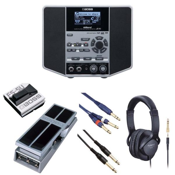 BOSS / eBand JS-10 AUDIO PLAYER with GUITAR EFFECTS ボス JS10 オーディオ・プレーヤー[自由自在にサウンドメイクセット] FS-5U + FV-500H■別売りのBOSS純正フットスイ...