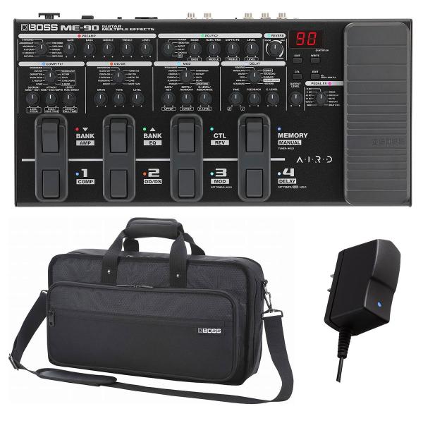 BOSS / ME-90 Guitar Multiple Effects マルチエフェクター ボス ME90[純正キャリングケース(CB-BM-M) + 純正アダプター(PSA-100S2)同時購入セット] ■純正アダプター「PSA-100...