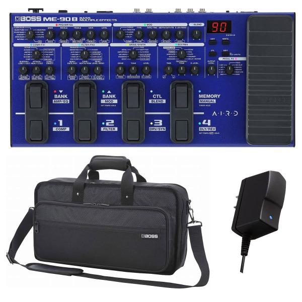 BOSS / ME-90B Bass Multiple Effects ベース用 マルチエフェクター ボス ME90B[純正キャリングケース(CB-BM-M) + 純正アダプター(PSA-100S2)同時購入セット] ■純正アダプター「PS...