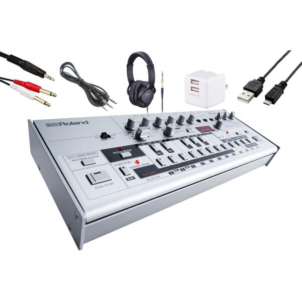 ケーブルや電源アダプターなど、アクセサリーが揃ってお買い得！【セット内容】●Roland / TB-03●ヘッドホン●ステレオミニ-標準フォンケーブル●ステレオミニ接続ケーブル●USBケーブル(マイクロB Type - TypeA(USB2...