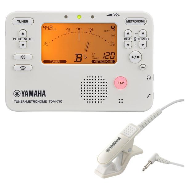 ■ヤマハチューナーメトロノームとマイクをセットにしましたチューナー：TDM-710IV（アイボリー）マイク：TM-40IV（アイボリー）■ヤマハチューナーメトロノームTDM-710演奏の魅力を最大限に引き出すために、音程感とテンポ感の向上を...