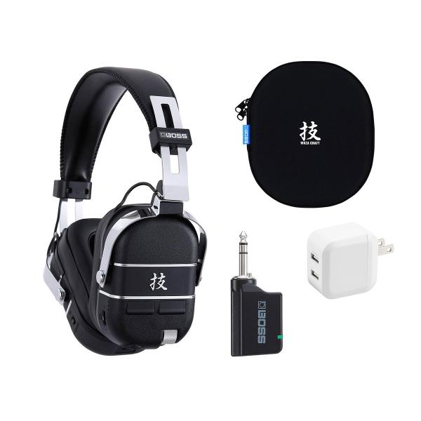 BOSS / 技 WAZA-AIR (USB Type-C仕様) [WAZA-AIR BASS専用ケース CB-WZ-AIR同時購入セット] ■別売のBOSS WAZA-AIRおよびWAZA-AIR BASS専用に設計されたキャリング・ケー...